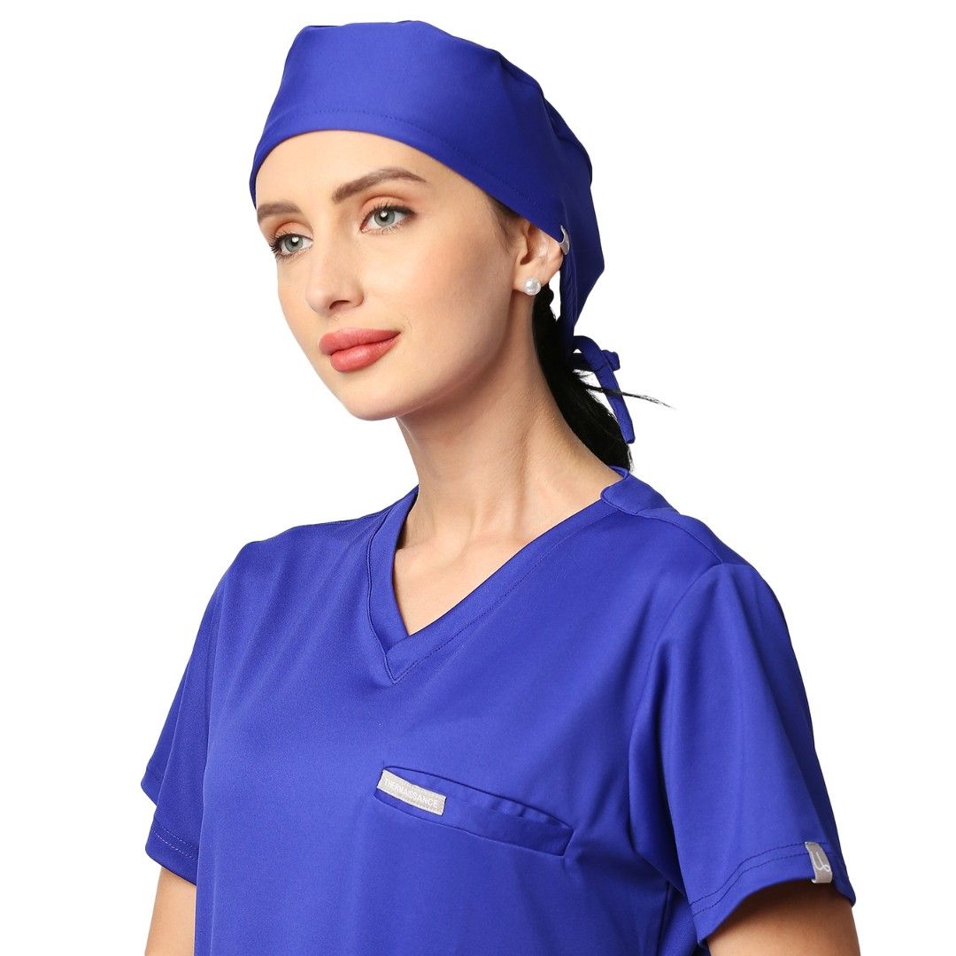 Thermaissance Smart Head Covers (Royal Blue) - Reusable Surgical Head ...