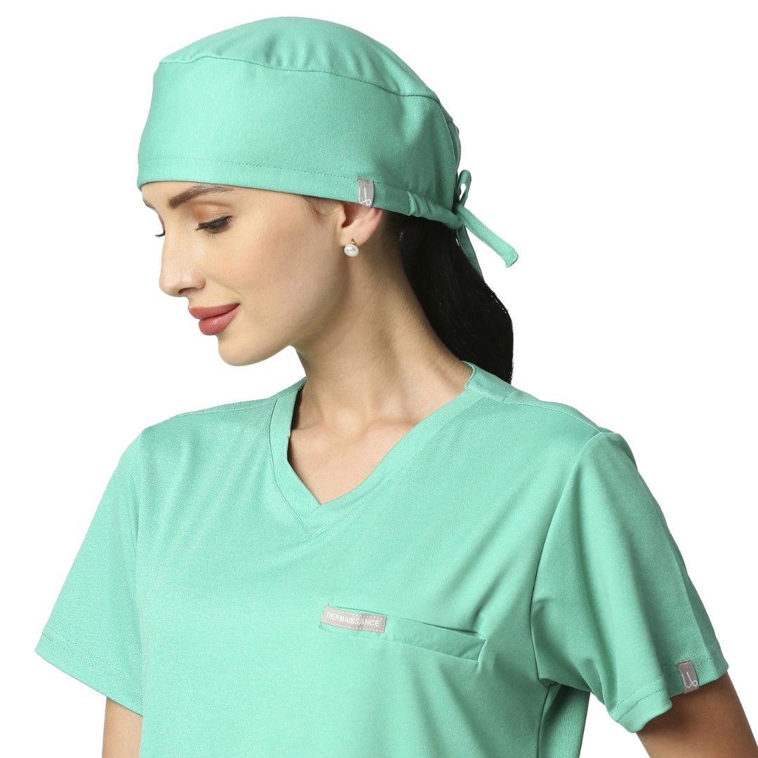 Thermaissance Smart Head Covers (Royal Green) - Reusable Surgical Head ...