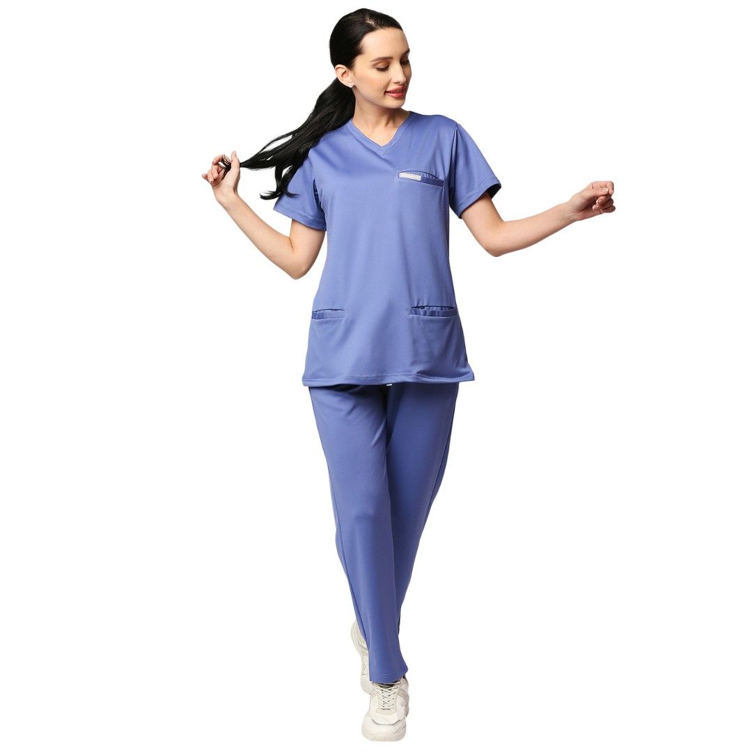 Thermaissance Smart Scrub Suits (Blue Glory) - Medical Scrub ...