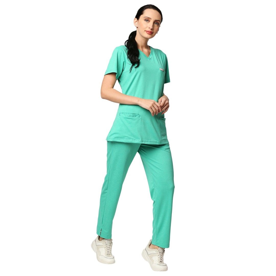Thermaissance Smart Scrub Suits (Jade) - Medical Scrub | Thermaissance Inc.