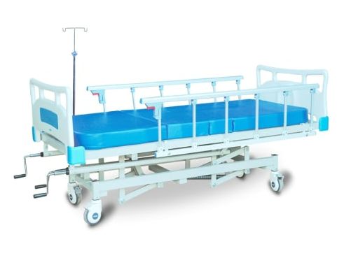 Three Function Manual ICU Bed - Indtech Healthcare Pvt. Ltd.
