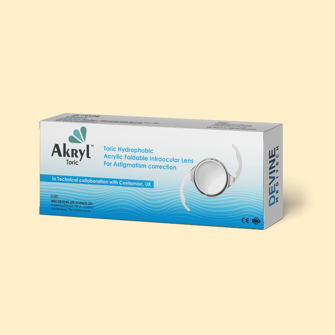 Toric Hydrophobic Acrylic Lens - Devine Meditech