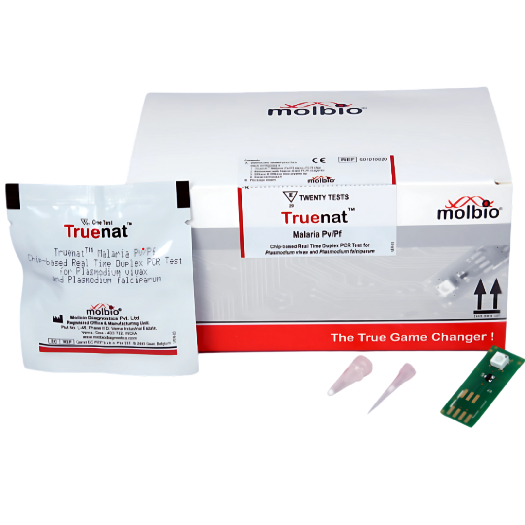 Truenat® Malaria Pv/Pf Real Time PCR Test Kit Molbio Diagnostics