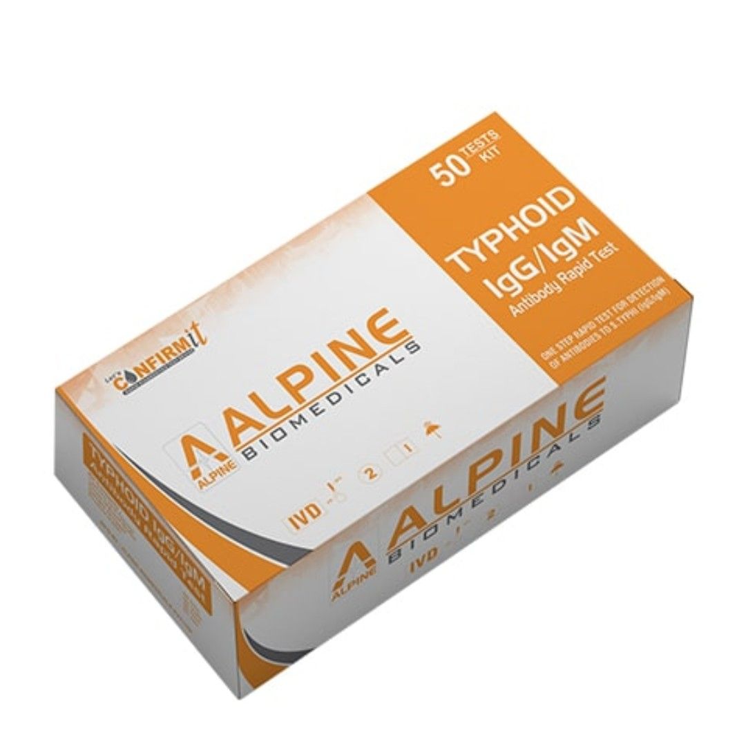 Typhoid Antibody Detection Test Kits - Alpine Biomedicals Pvt. Ltd.
