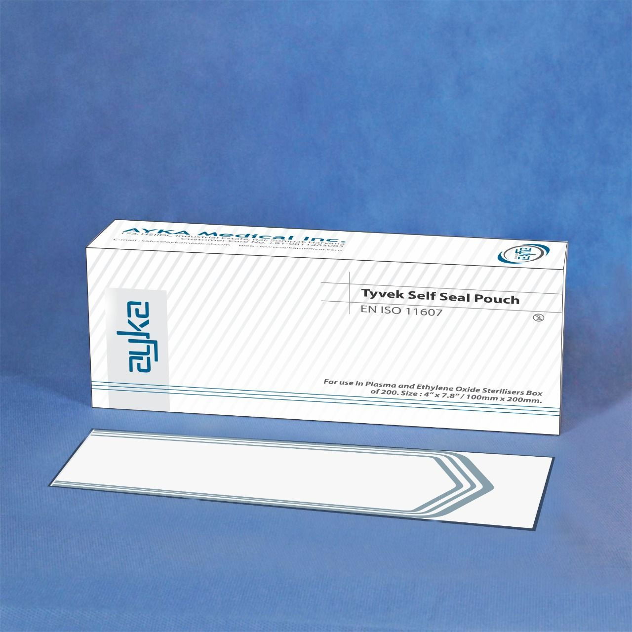 Tyvek Self Seal Pouches - Sterilization Pouches, Rolls, Liners & Bags ...