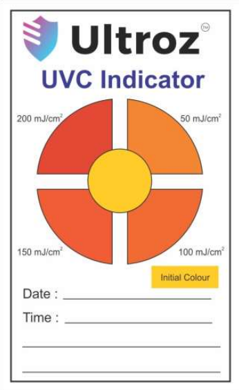Ultroz UVC Indicator - Sterilization Indicators - Miracle Industries ...