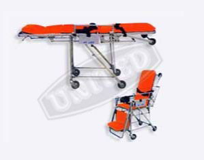 Wheelchair Stretcher with Varied Positions - United Surgical Industries ...