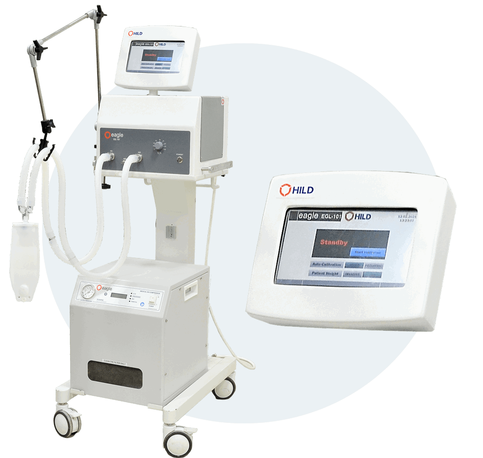 Mediluft ICU Ventilator - Ventilators - HILD Medical | Medzell