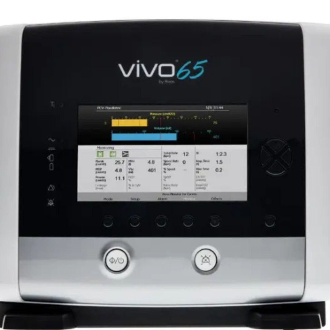 Vivo 65 - icu medical ventilator | Breas Medical