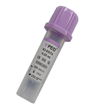 VPED Pediatric Tubes - Blood Collection Tubes - Levram Lifesciences Pvt ...