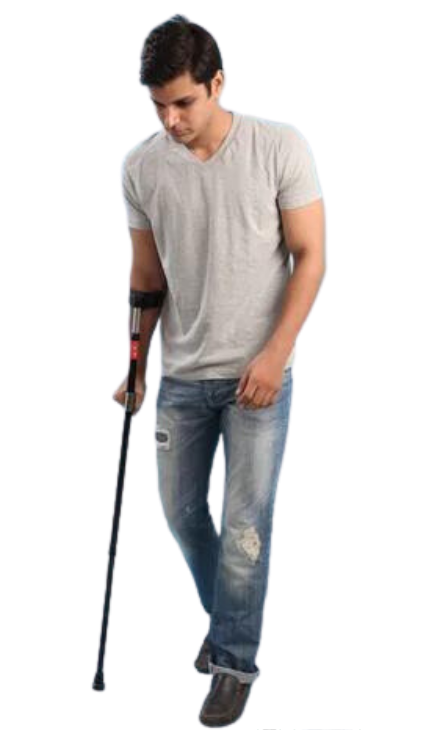 Neolife Walking Stick Elbow Support - Walking Stick With Elbow Support