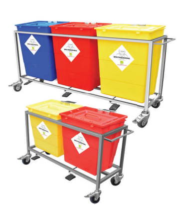 Waste Segregation Trolleys (Stainless Steel) - ARVS Equipments Private ...
