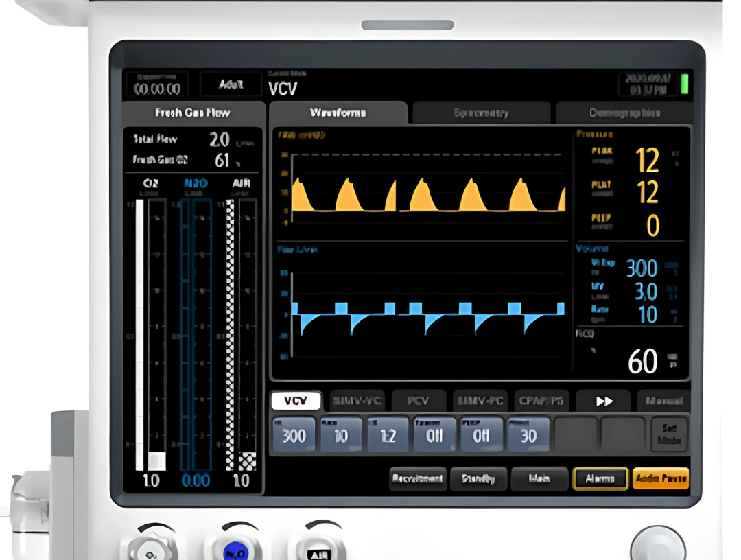 WATO EX-65 Anesthesia System - anesthesia workstation with inbuilt ...