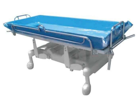 Patient Shower Trolley Hydraulic - YASHIKA ENTERPRISES