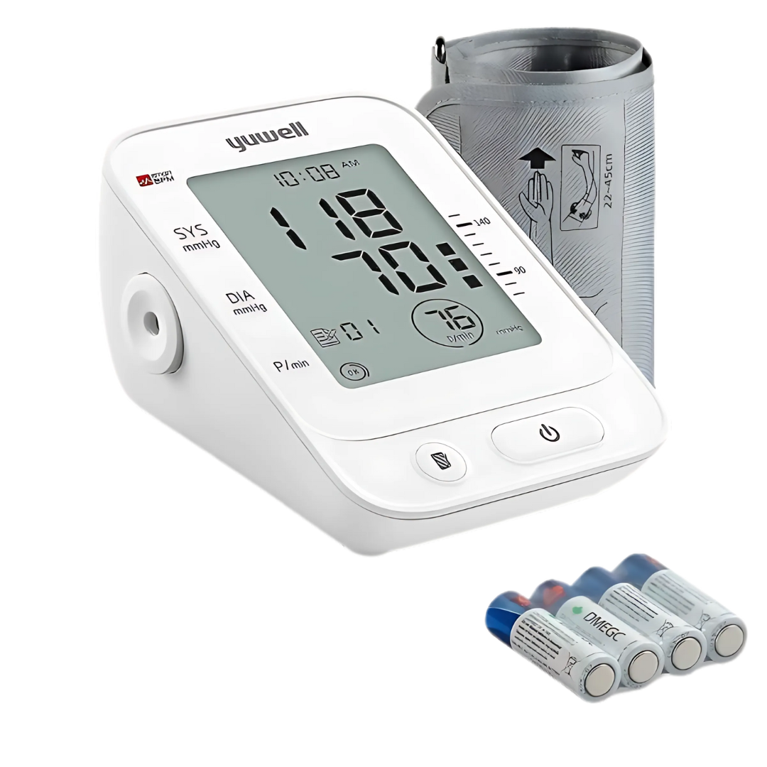 YE660E Digital Blood Pressure Monitor - portable automatic bp monitor ...